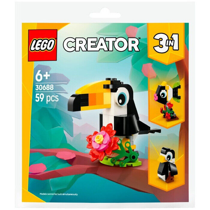 LEGO Creator Tropical Toucan Paper Bag 30688 (SEALED) – ACE OF BRICKS