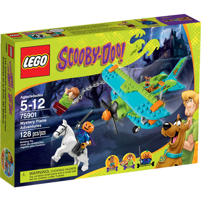 LEGO Scooby Doo Mystery Plane Adventures Airplane 75901 (Damage Box ...