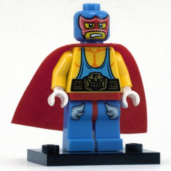 LEGO Series 1 Collectible Minifigures 8683 - Super Wrestler (SEALED ...