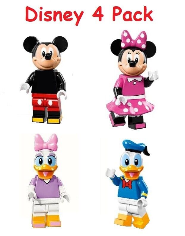 LEGO 71012 Disney Series 1 Minifigure 4-Pack - Mickey Mouse Minnie ...
