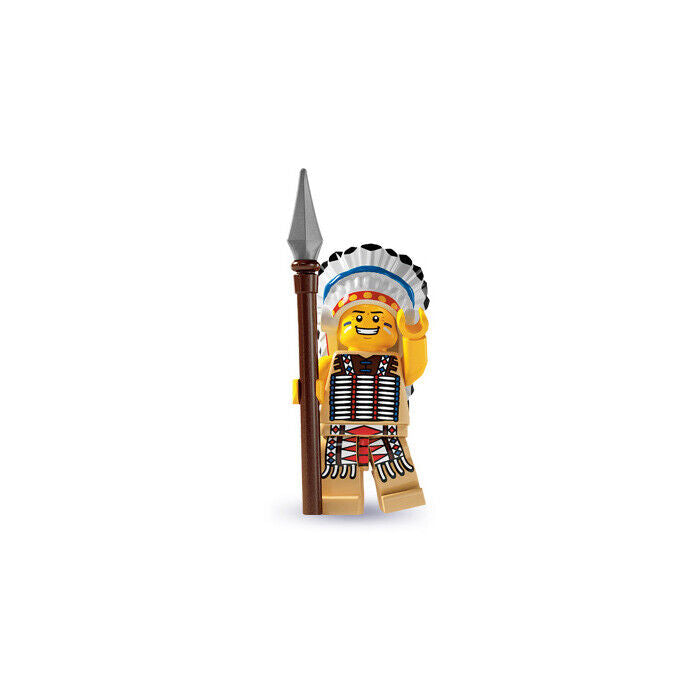 LEGO Series 3 Collectible Minifigures 8803 - Tribal Chief (SEALED ...