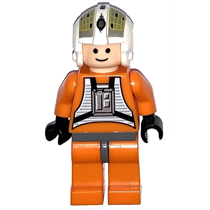 LEGO Star Wars Rebel Y-Wing Pilot Dutch Vander Gold Leader Minifigures ...