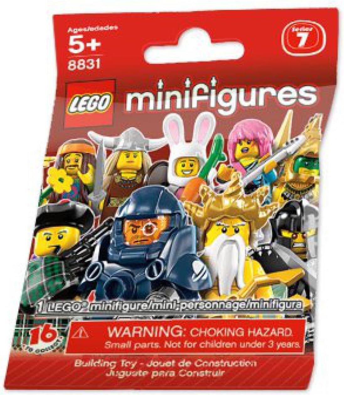 LEGO Series 7 Collectible Minifigures 8831 Computer Programmer SEAL ACE OF BRICKS
