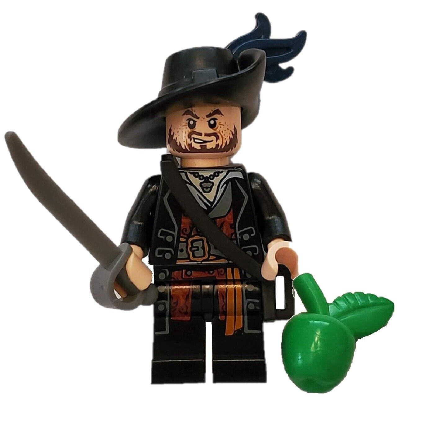 LEGO Pirates of the Caribbean Minifigure Hector Barbossa – ACE OF BRICKS
